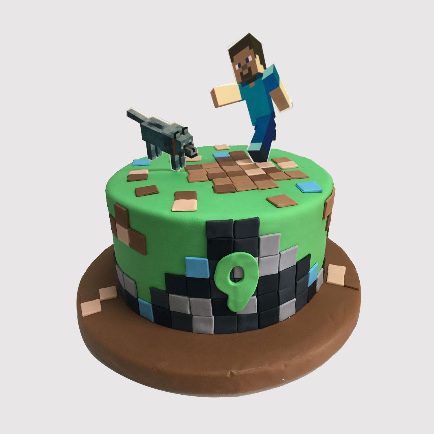 Online Minecraft Red Velvet Cake Gift Delivery in UAE - FNP